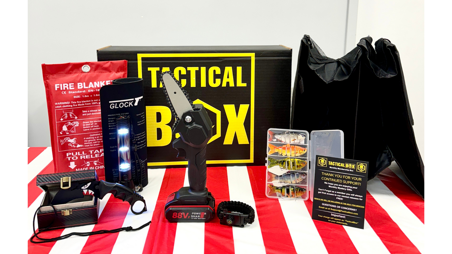 Inside of February's Tactical Box – TacticalBox