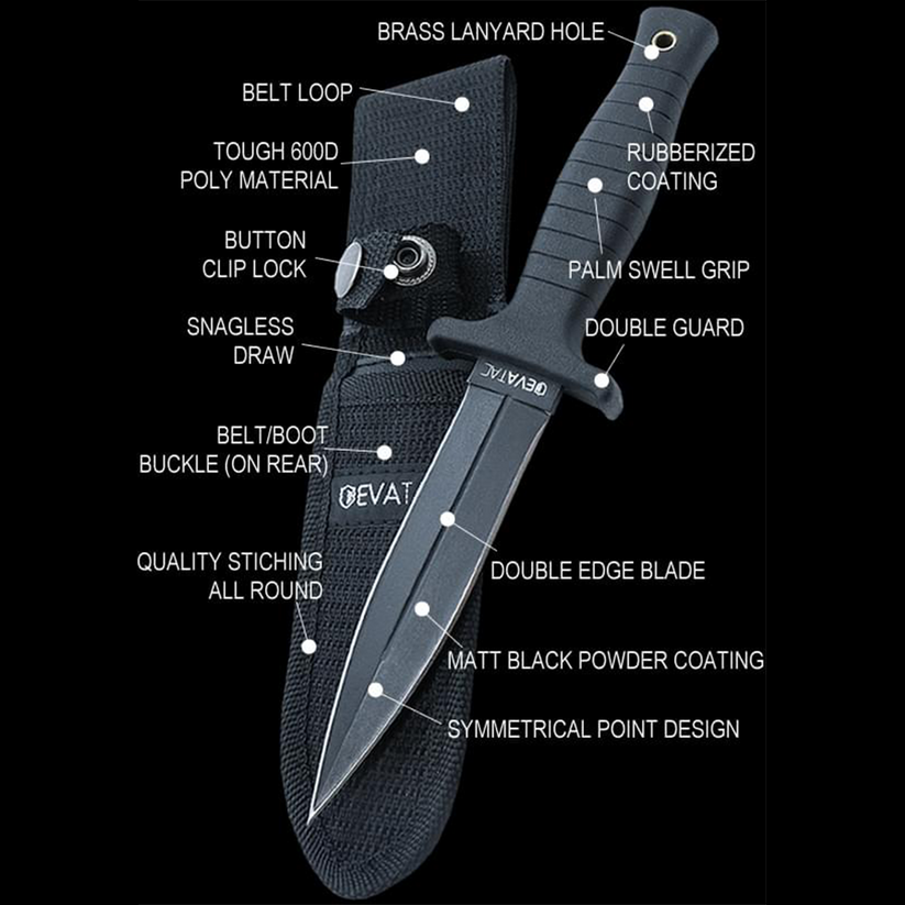 EVATAC Combat Dagger – TacticalBox