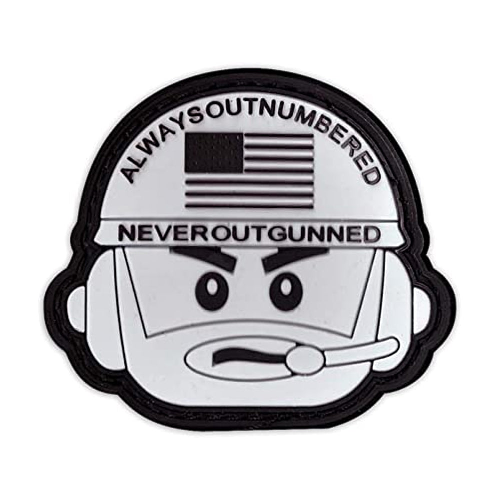 Glow in the Dark PVC Velcro Patch – TacticalBox